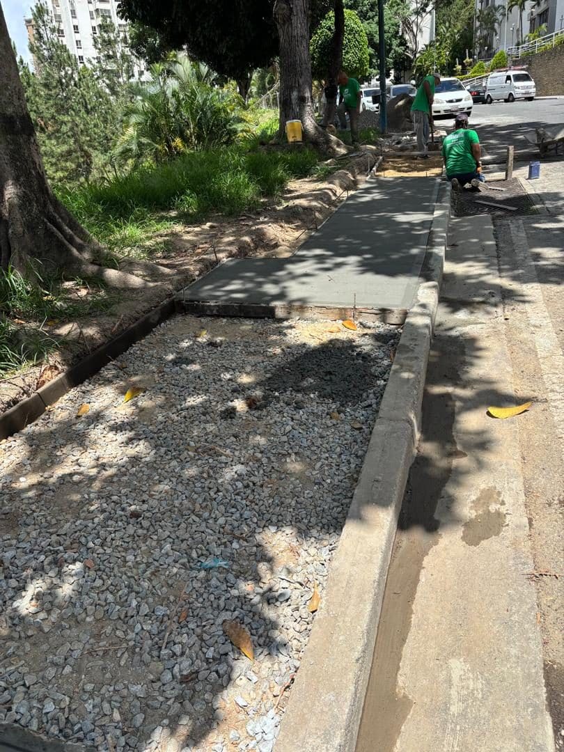 Alcaldía de Baruta ha utilizado más de 300 metros cúbicos de concreto ...