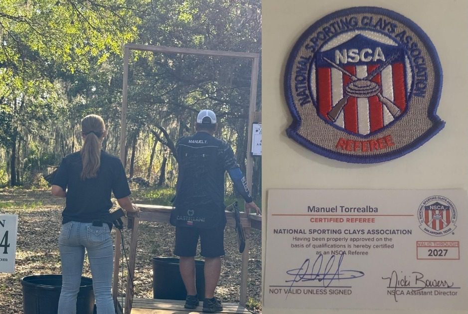 El venezolano Manuel Torrealba se certifica como referee de tiro al ...