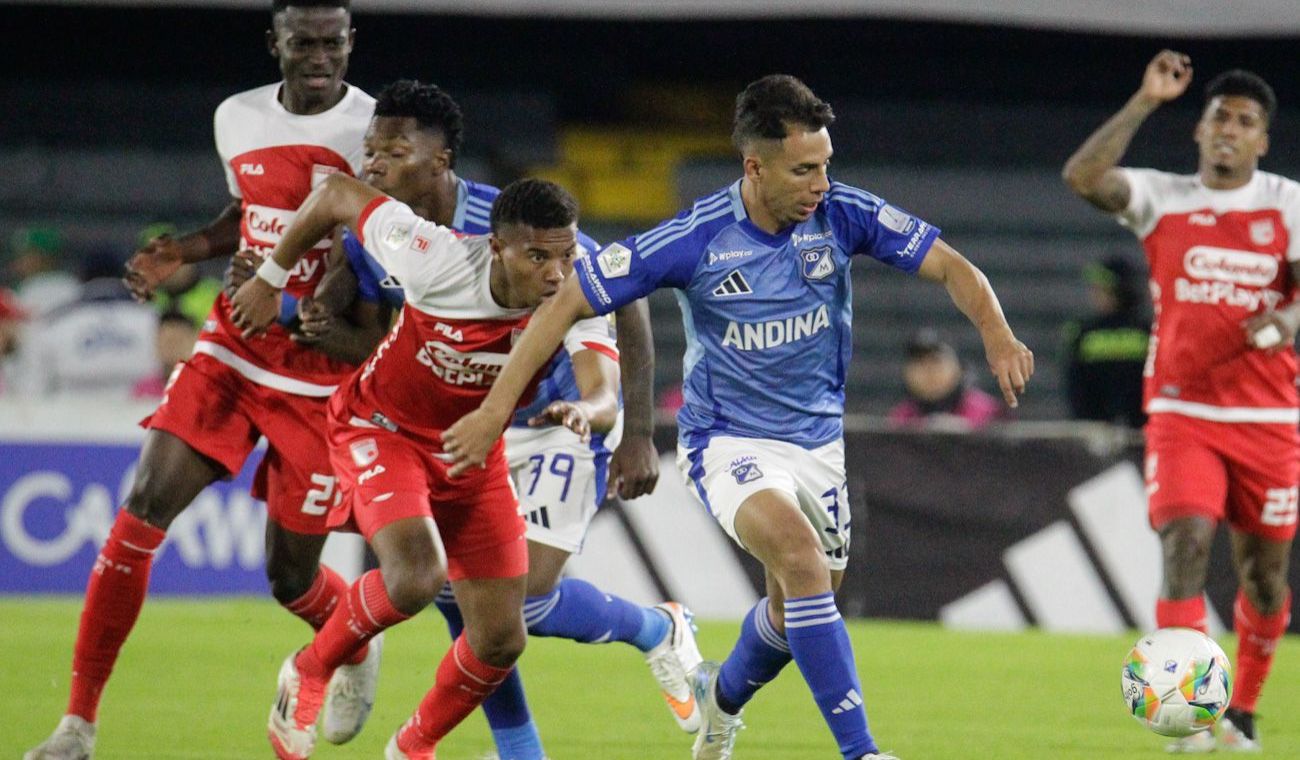 Millonarios y Santa Fe hicieron dormir a los hinchas: pálido empate 0-0